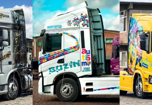 Conheça a história por trás dos caminhões personalizados da Buzin ...
